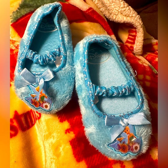 Disney | Shoes | Disney Tinkerbell Ballethouse Slipperstoddler Size ...